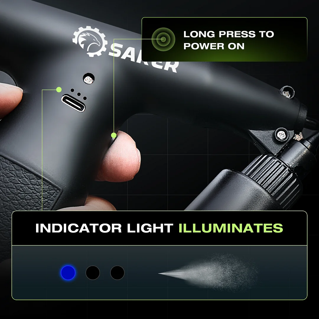 SAKER® Electric Spray Paint Gun