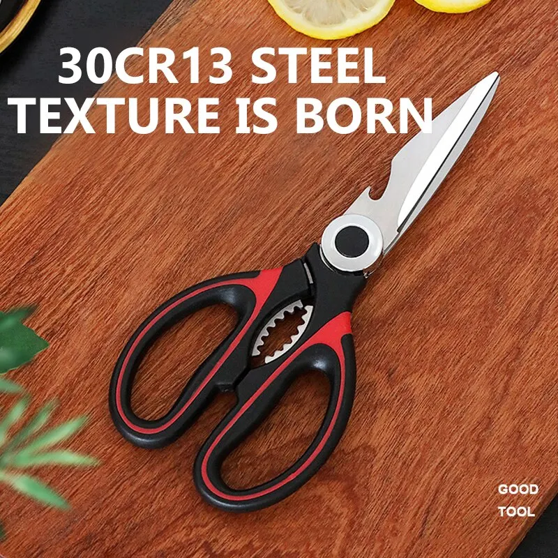 Athvotar Kitchen Scissors Stainless Steel Kitchen Plate Cutting Knife ...