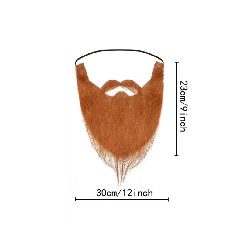 Realistic Fake Beard for Parties & Halloween | White Santa Beard ...