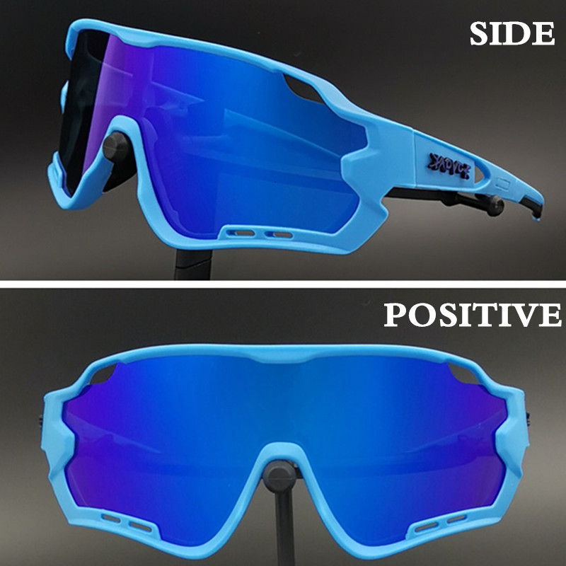 2024 Polarized 5 Lens Cycling Glasses Sports Running Riding Fishing ...