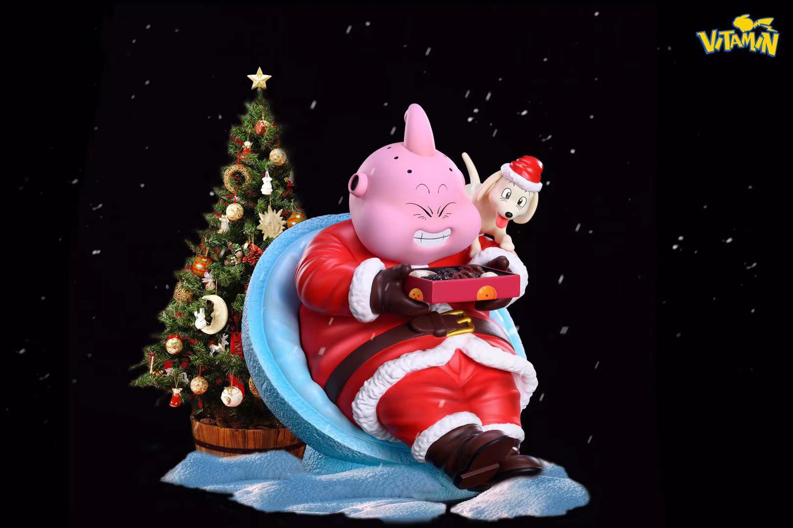 Christmas Buu - Dragon Ball Resin Statue - Vitamin Studios [Pre-Order]