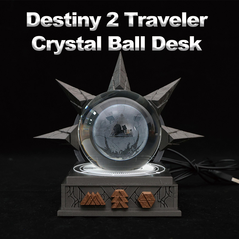 Destiny 2 Traveler Crystal Ball Desk Lamp Game Inspired Collectible