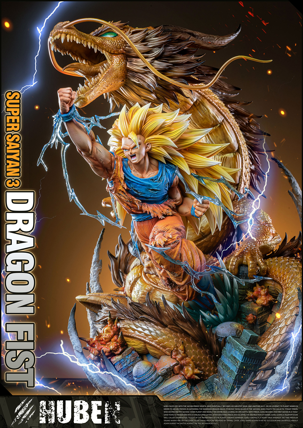 1/6 Scale Theatrical Ver. Dragon Fist Super Saiyan 3 Son Goku - Dragon ...