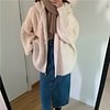 VINTAGE LAZY ZIP HOODED SWEATER JACKET