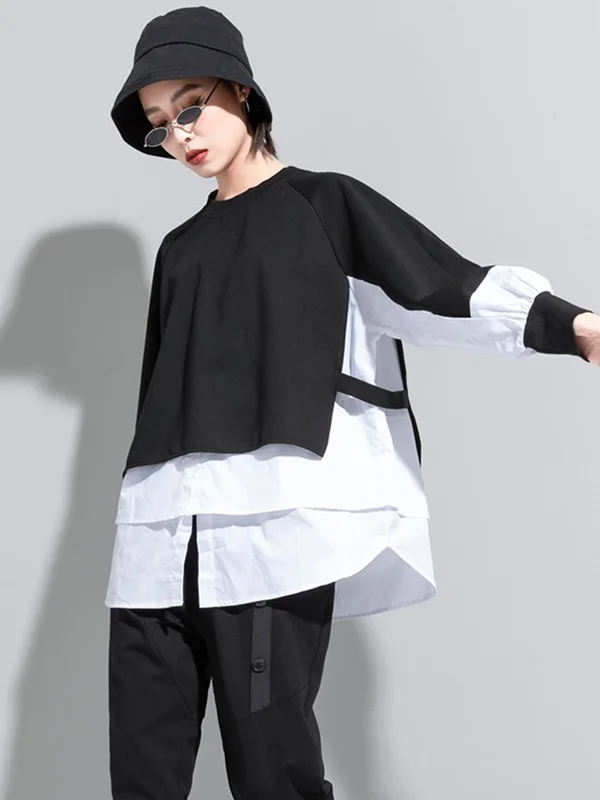 Original Two-Layered T-Shirt Tops