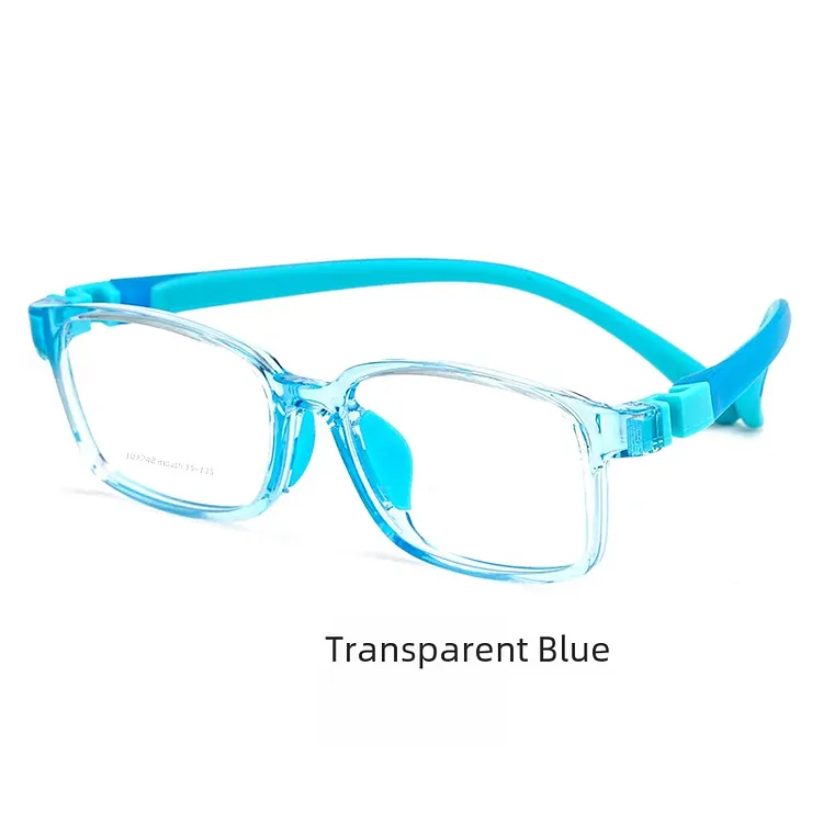 06-1017 Comfortable Boys Girls Silicone Glasses Frame Ultra Light Tr ...