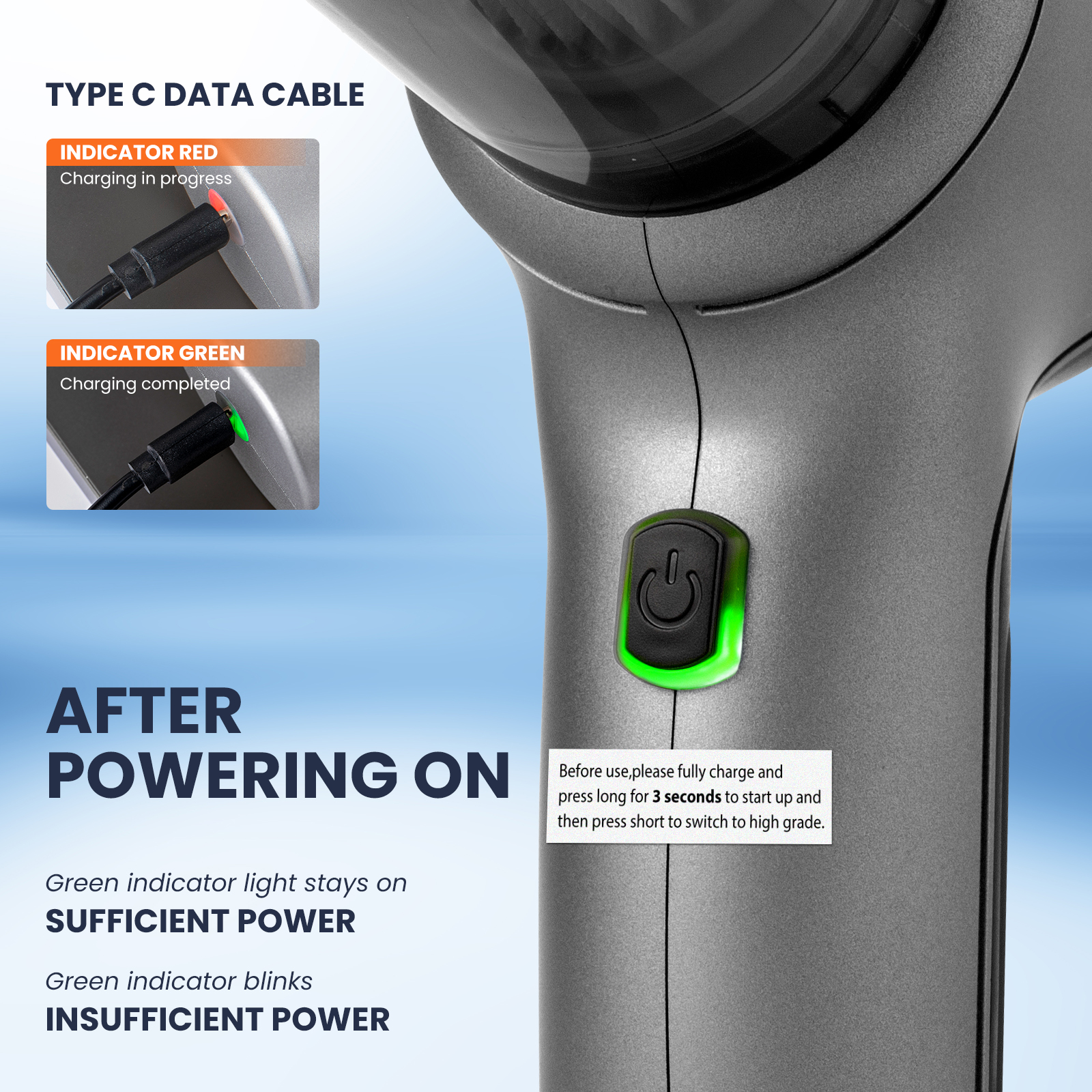 SAKER® Mini Handheld Cordless Vacuum Cleaner