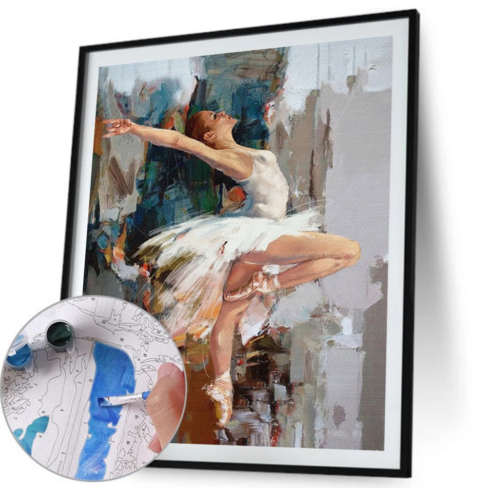 DIY Painting By Numbers Kit - Dancing Girl(40*50cm)