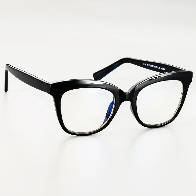 51029 Retro Plastic Titanium Glasses Frames Anti-Blue Light Women ...