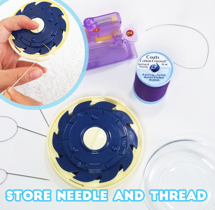 Dome Threaded Needle Case