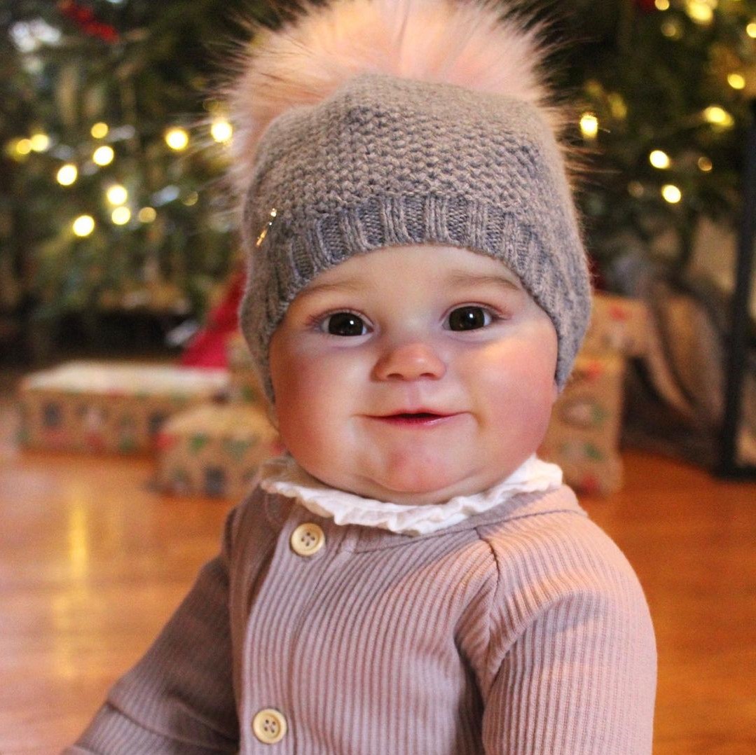 20" Real Lifelike Soft Weighted Silicone Reborn Cute Chubby Girl Doll ...