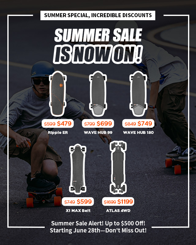Electric Skateboard For Sale - Smart Electric longboard │ Exway