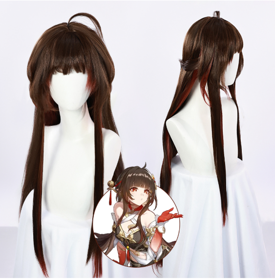 Honkai: Star Rail Ling sha cosplay wig