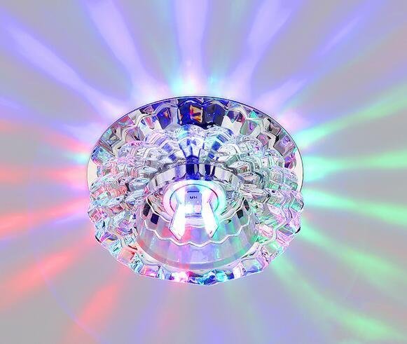 Flush Mount Small LED Ceiling Light for Art Gallery Decoration Front ...