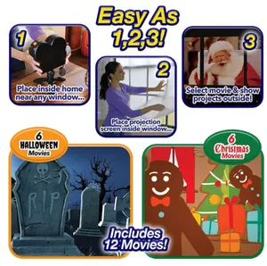 Halloween Pre-Sale 50% OFF --Halloween Holographic Projection!