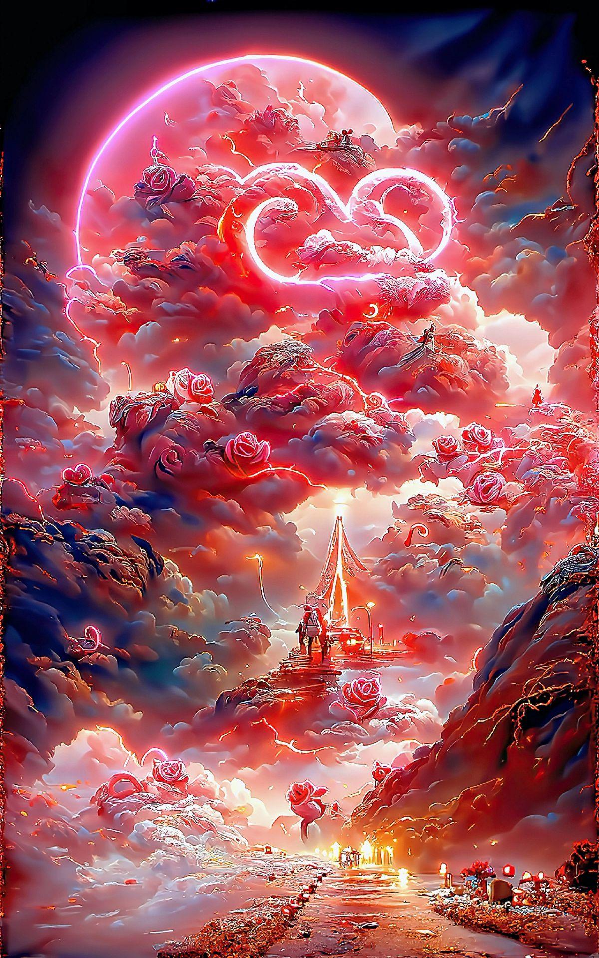 DIY Painting By Numbers | Fantasy landscape- 40*70cm