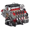 F488 supercar V8 engine ever-changing creative series assembled ...