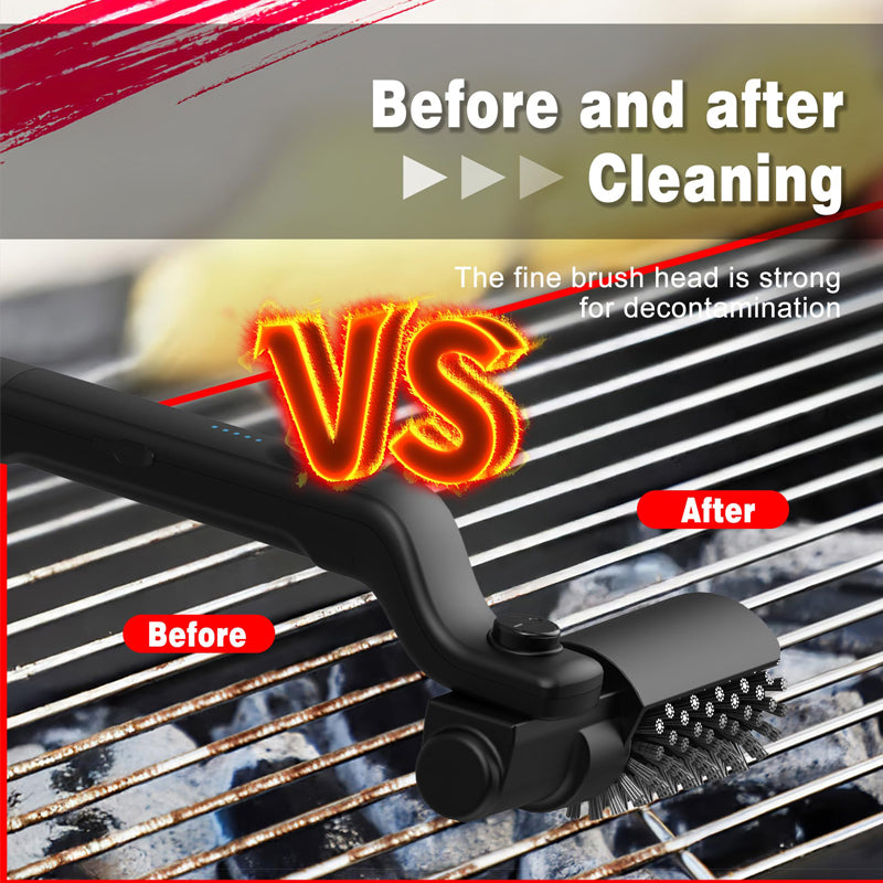 Saker® Electric 3-Speed Grill Brush