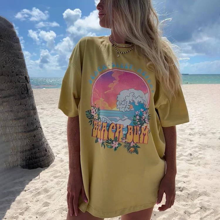Heavyweight Beach Bum Tee