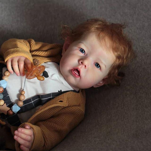 20'' Philippa Unique Realistic Reborn Baby Boy Doll