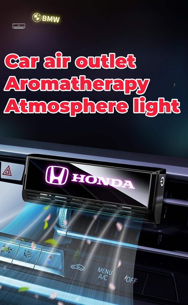 Car air conditioner air outlet aromatherapy car atmosphere light