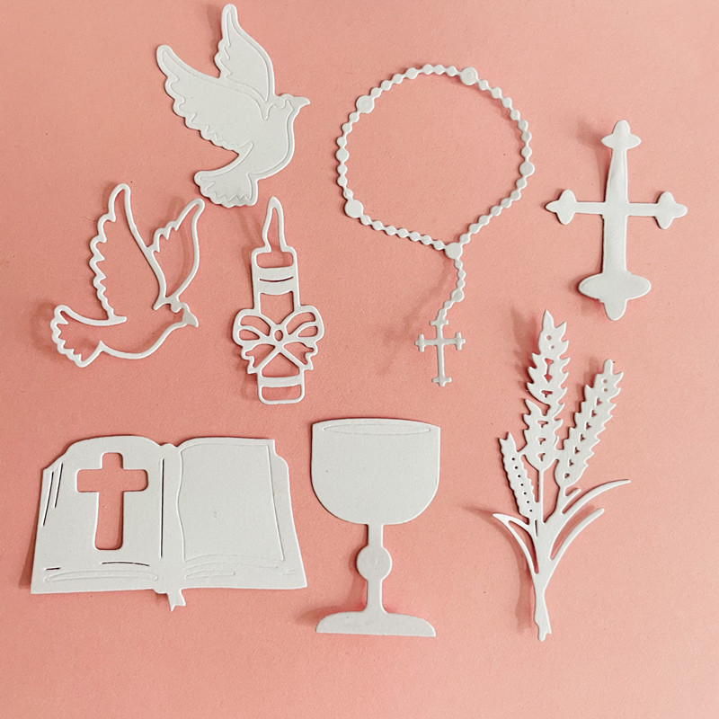 Nigikala holy grail cross pigeon bdecoration die Metal Cutting Dies DIY ...