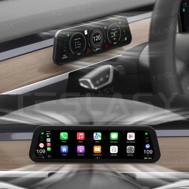 Tesla Model 3 Y Highland T9 9 6 Inch Gen 2 Carplay Head Up Display Teslasy