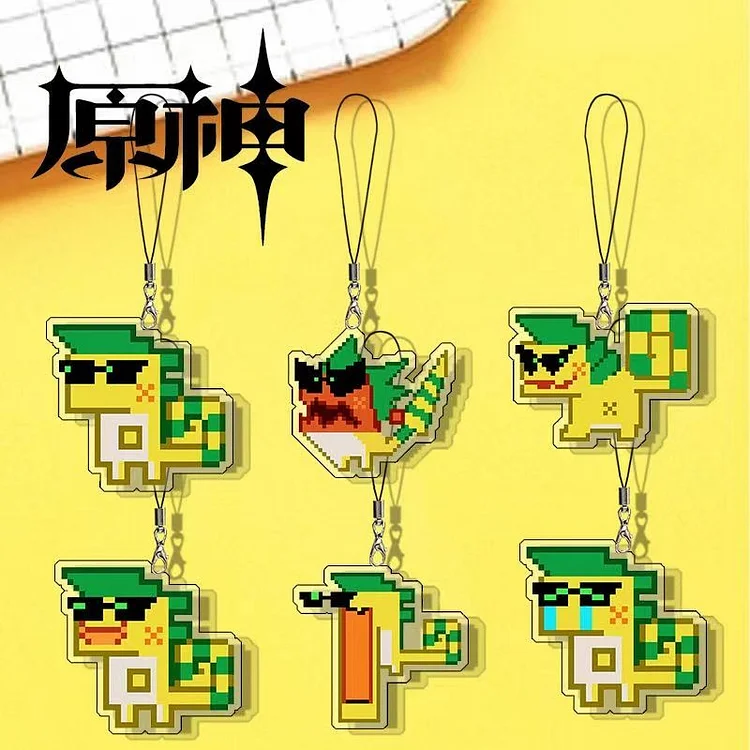 Genshin Impact Natlan Kinich Keychain