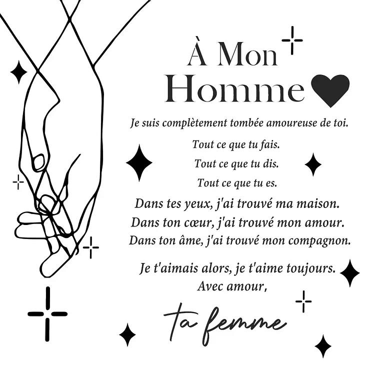 À mon Homme - Carte avec coffre cadeau Carte pour Homme