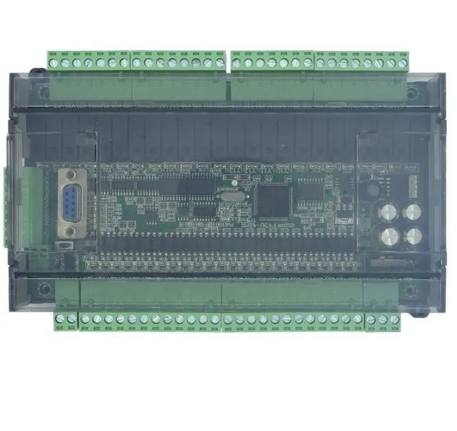 FX3U-48MT FX3U-48MR PLC industrial control board 6AD 2DA 24 Input 24 ...