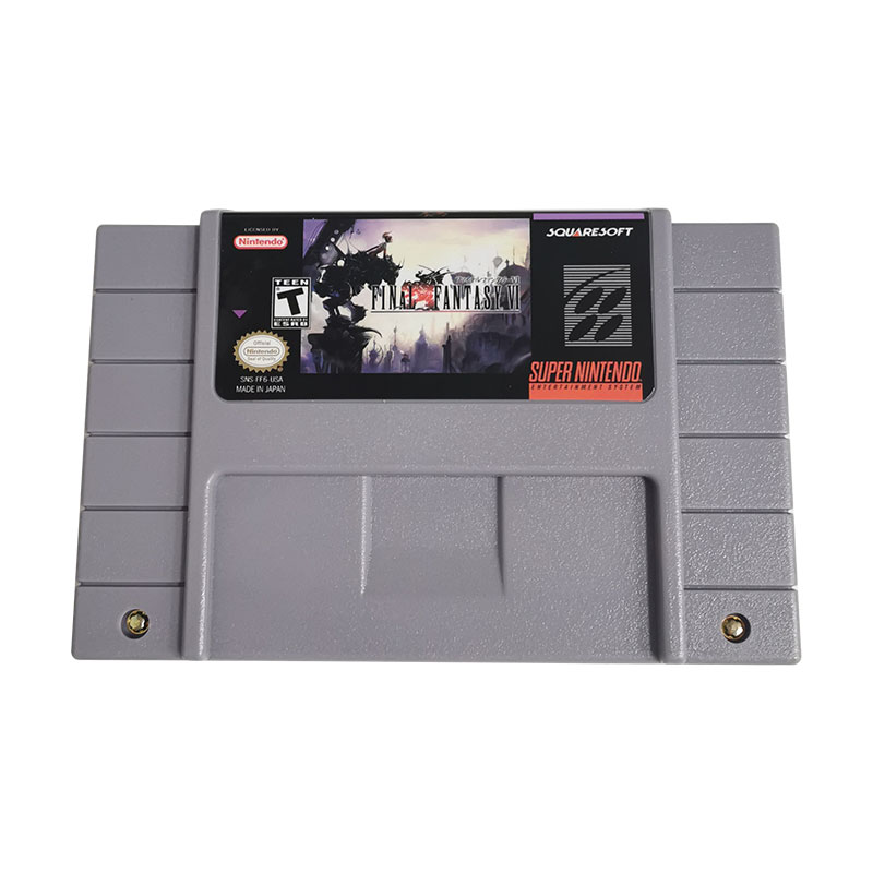 Final Fantasy VI SNES For Super Nintendo Entertainment System - 16 Bit ...