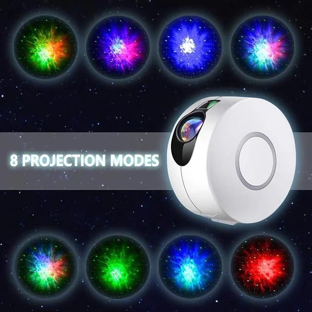 Star Projector Laser Galaxy Starry Sky Projector LED Night Light with ...