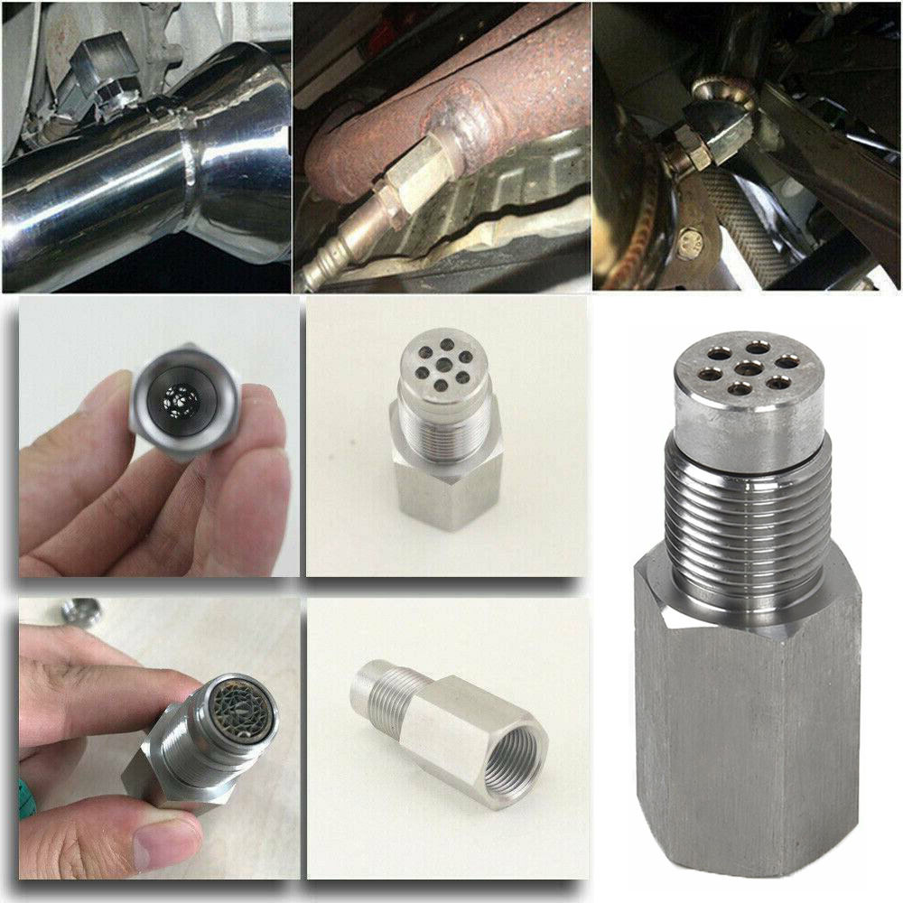 Universal CEL Eliminator (Mini Cat) w/ Catalytic - Oxygen Sensor Spacer ...