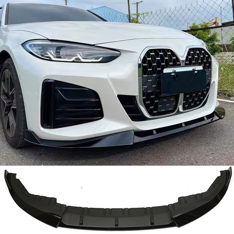 For BMW 4 Series G26 M440i 4DR 2022 2023 M-Sport 3PCS Front Bumper Lip