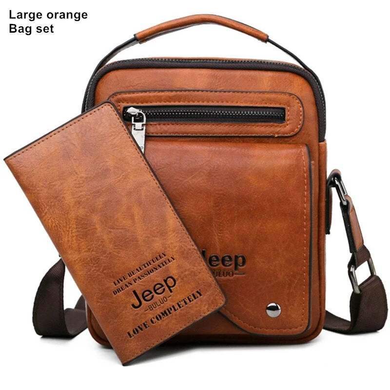 Men Bag Famous Designer Men Shoulder Messenger Bags Split Leather ...