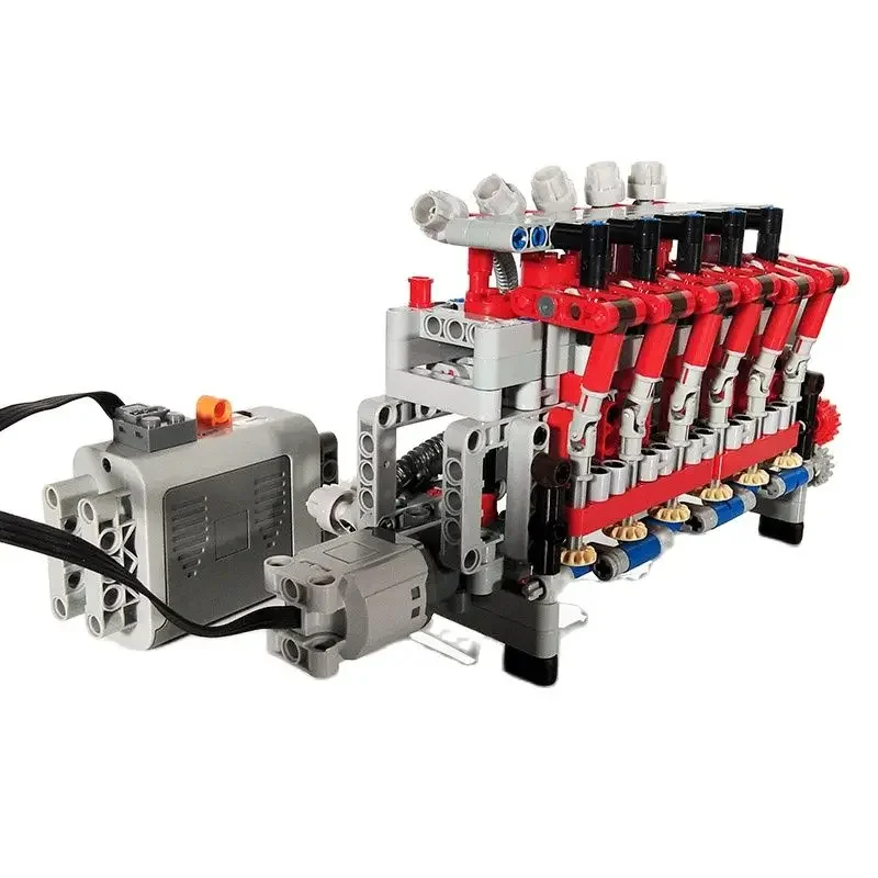 Inline 6 Cylinder 4-Stroke Engine Match 4 Speed Engine Sequential ...