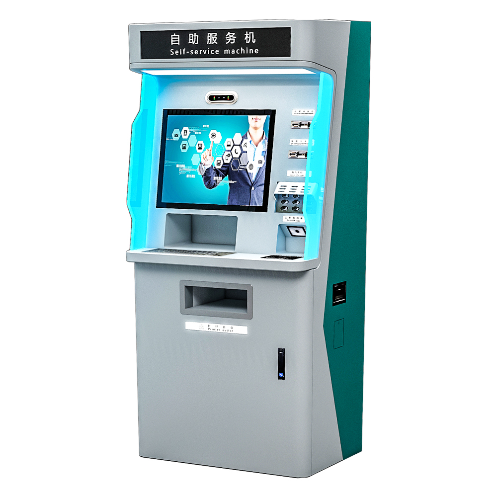 Customize Free standing Lobby Type Cash bill Acceptor dispenser Ticket ...