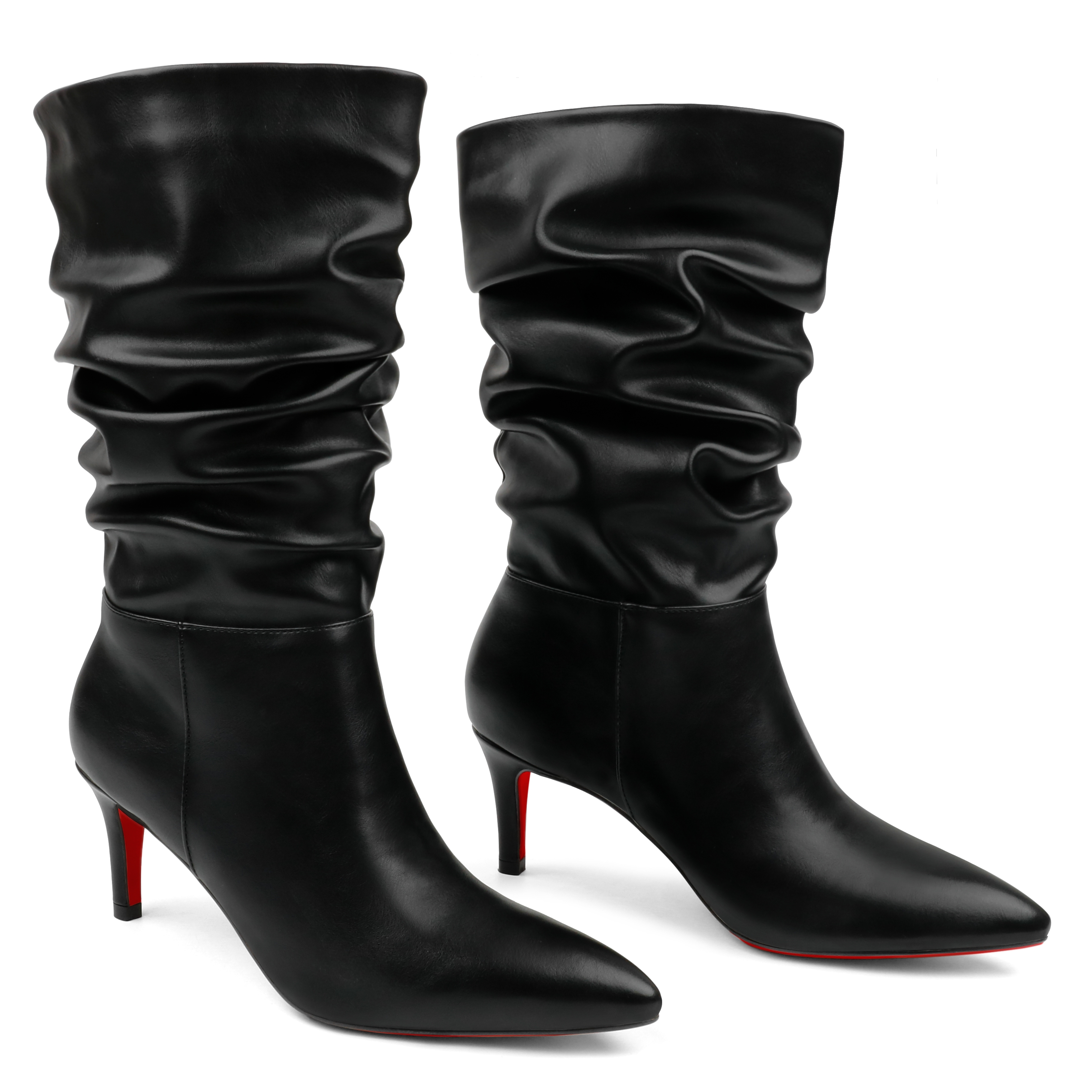 Red Bottom Knee Boots