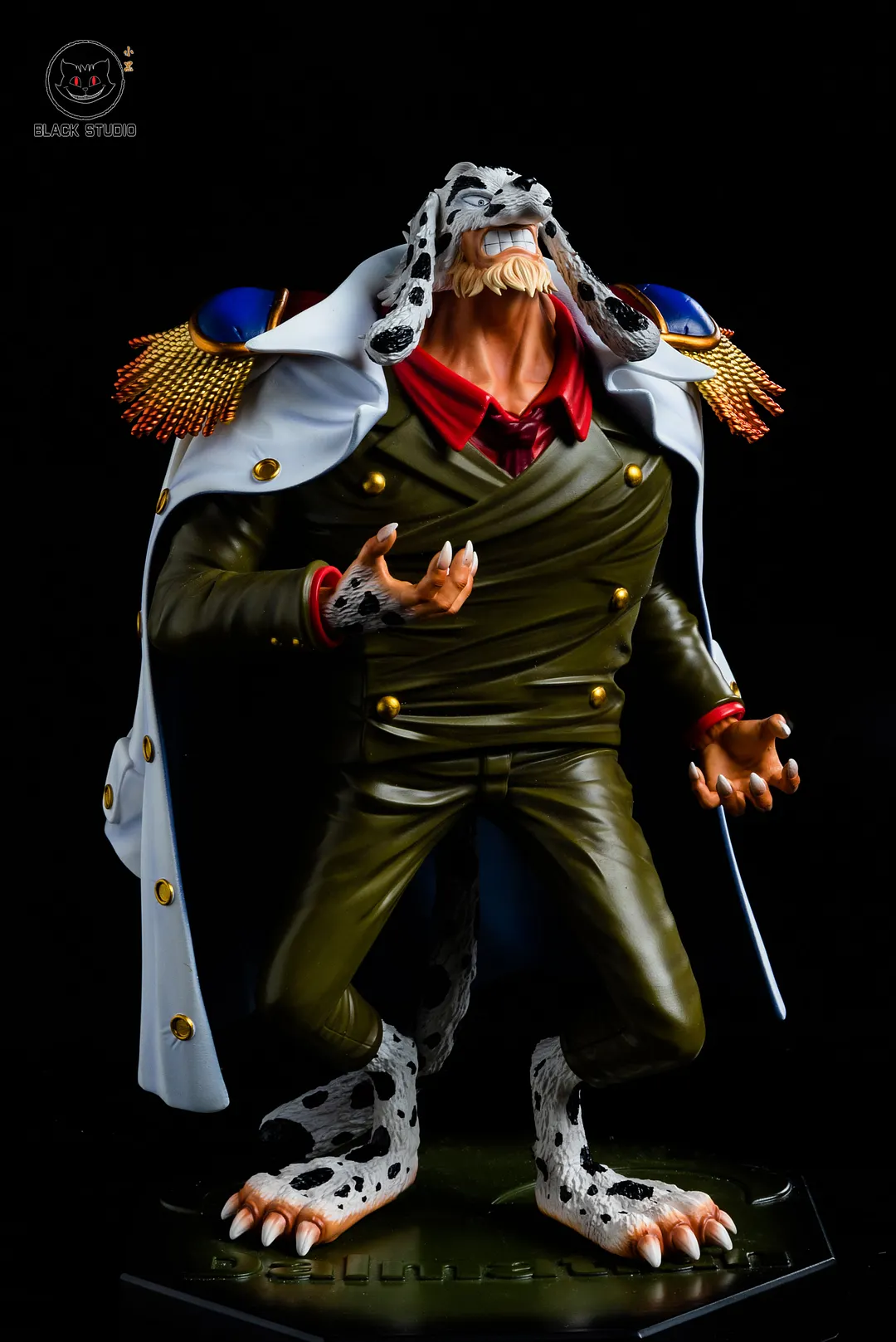 Dalmatian & Gion - ONE PIECE Resin Statue - Black Studio [Pre-Order]