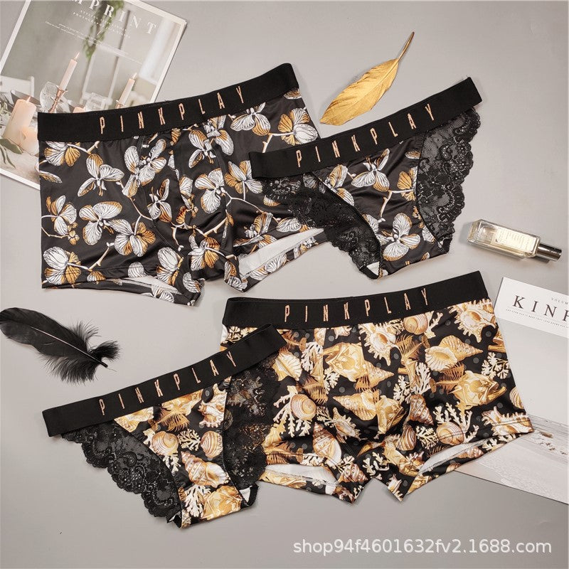 Premium Matching Couple Underwear Sets