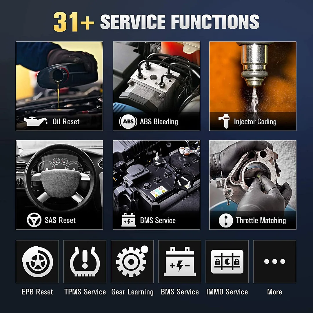 LAUNCH X431 V+ WiFi/Bluetooth Full System Diagnostic Scanner+ 2-Year ...