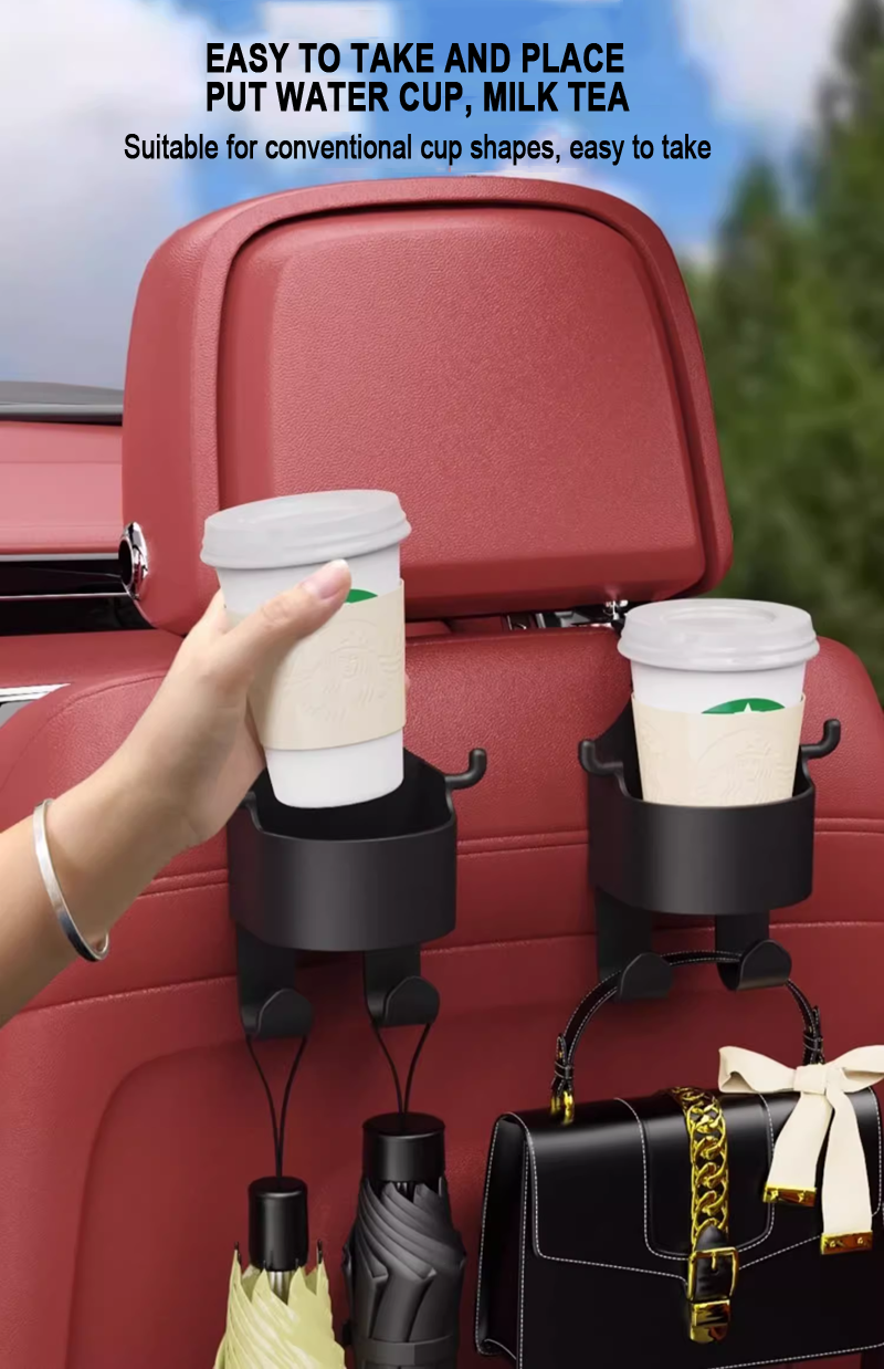 Car seat multifunctional water cup holder 2 Pcs