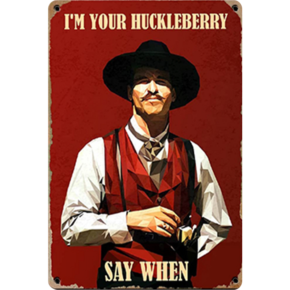 20*30cm - Cowboy - Vintage Tin Signs