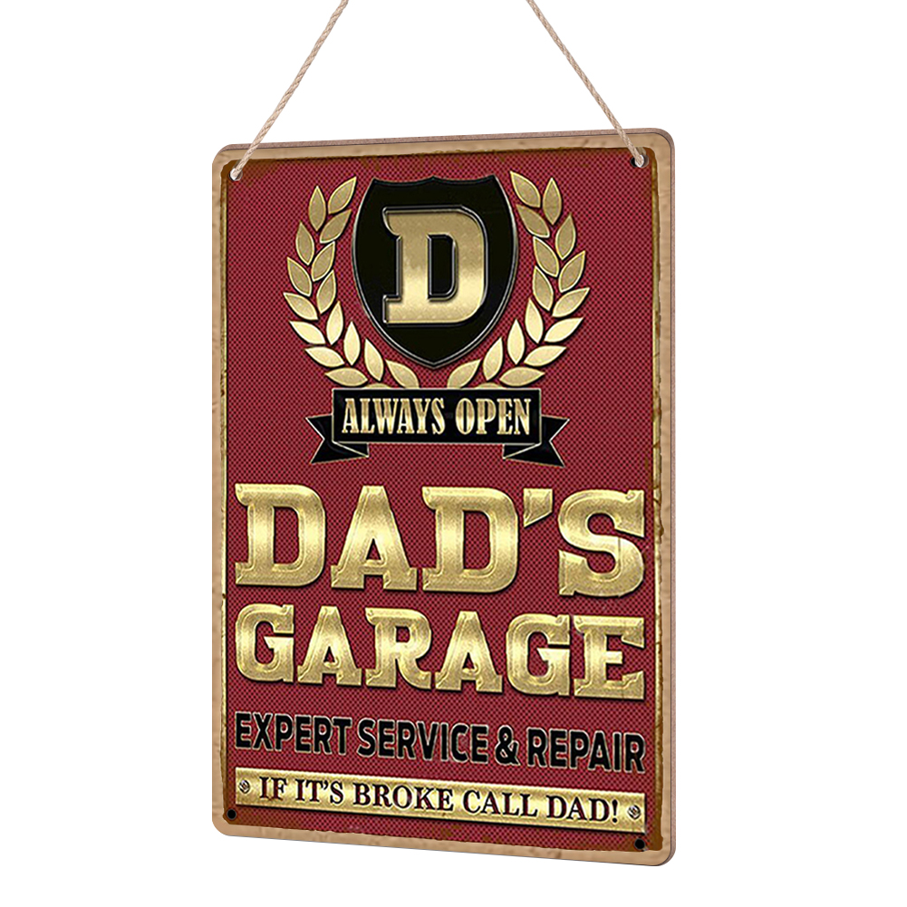 Garage Maintenance - Wooden Signs - 30*40cm