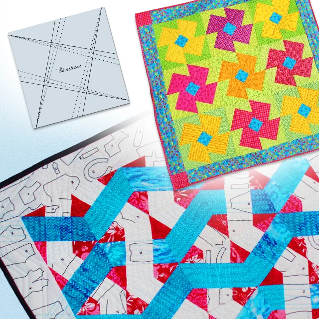 Acrylic XBlocks Template - Include 3 FREE Patterns