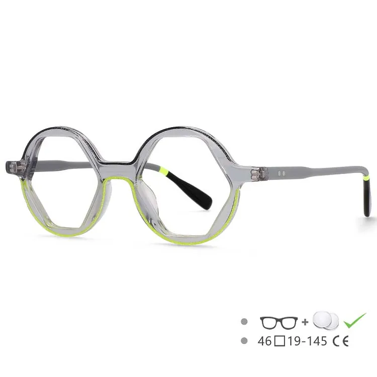 55224 New Trends Acetate Eyeglass Frame Women Optical Frame Computer ...