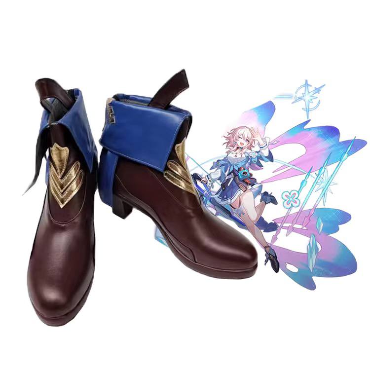 Honkai Star Rail March 7th Cosplay Shoes