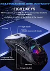 AULA SC620 Tri-mode Wireless Bluetooth Mouse 2.4G Gaming Hollow Cool ...