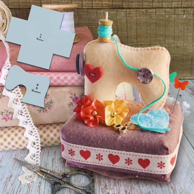 Sewing Multipurpose Needle Mat Template - Instructions Included