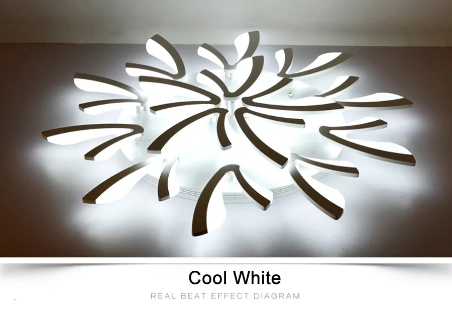 Acrylic Modern Led Ceiling Lights For Living Room Bedroom Dining Home ...